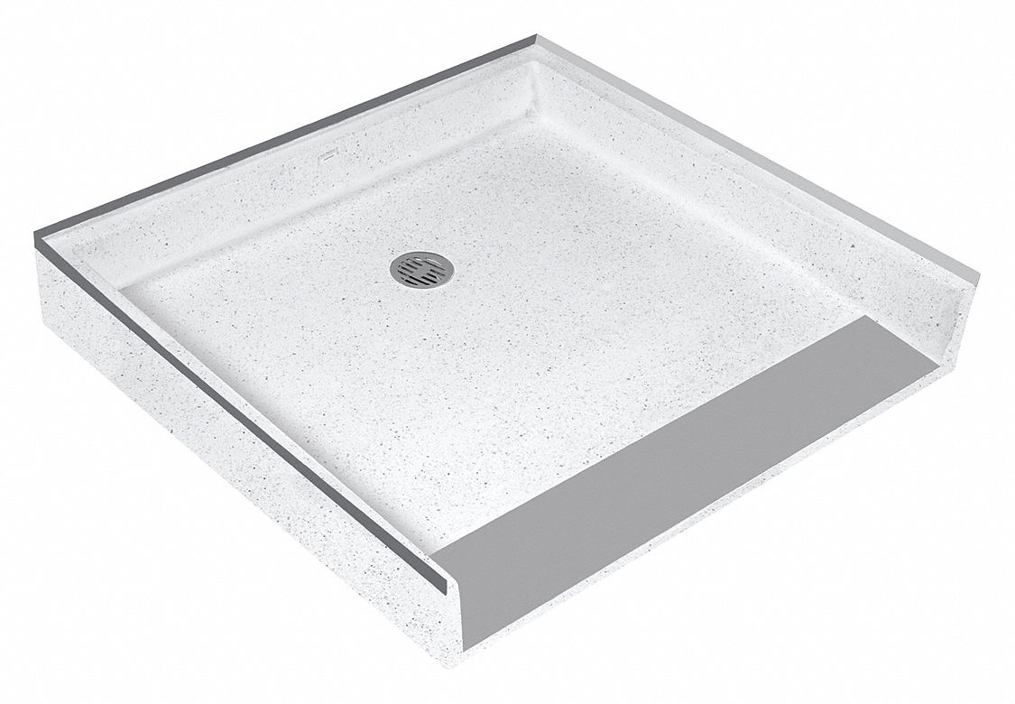 FIAT PRODUCTS, Rectangle, Barrier Free Threshold, Shower Floor - 29RU39 ...