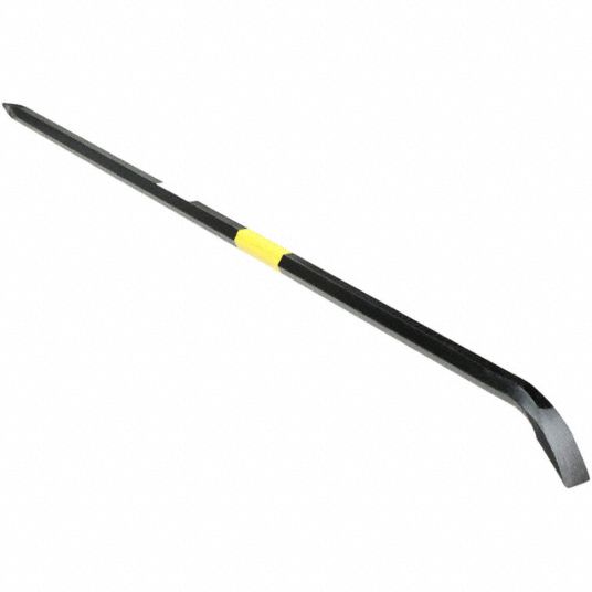 Chisel End, 54 in Overall Lg, Pinch Point Bar - 29RV81|45SB - Grainger