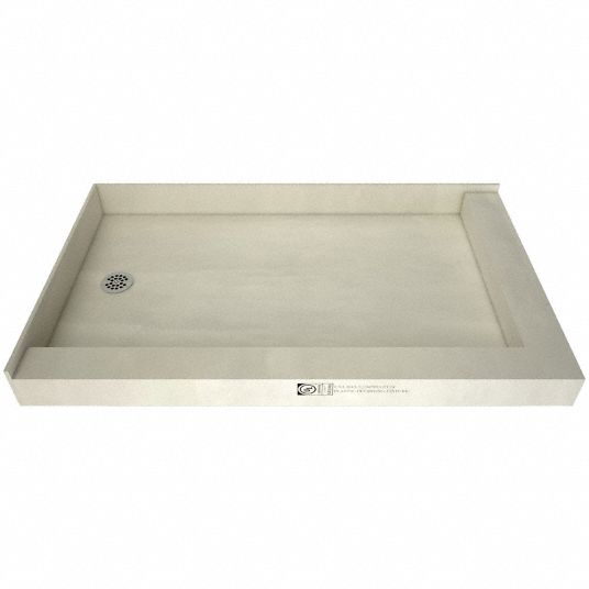 TILE REDI Shower Pan: Tile Redi, Redi Base, Polyurethane, Double-Right ...