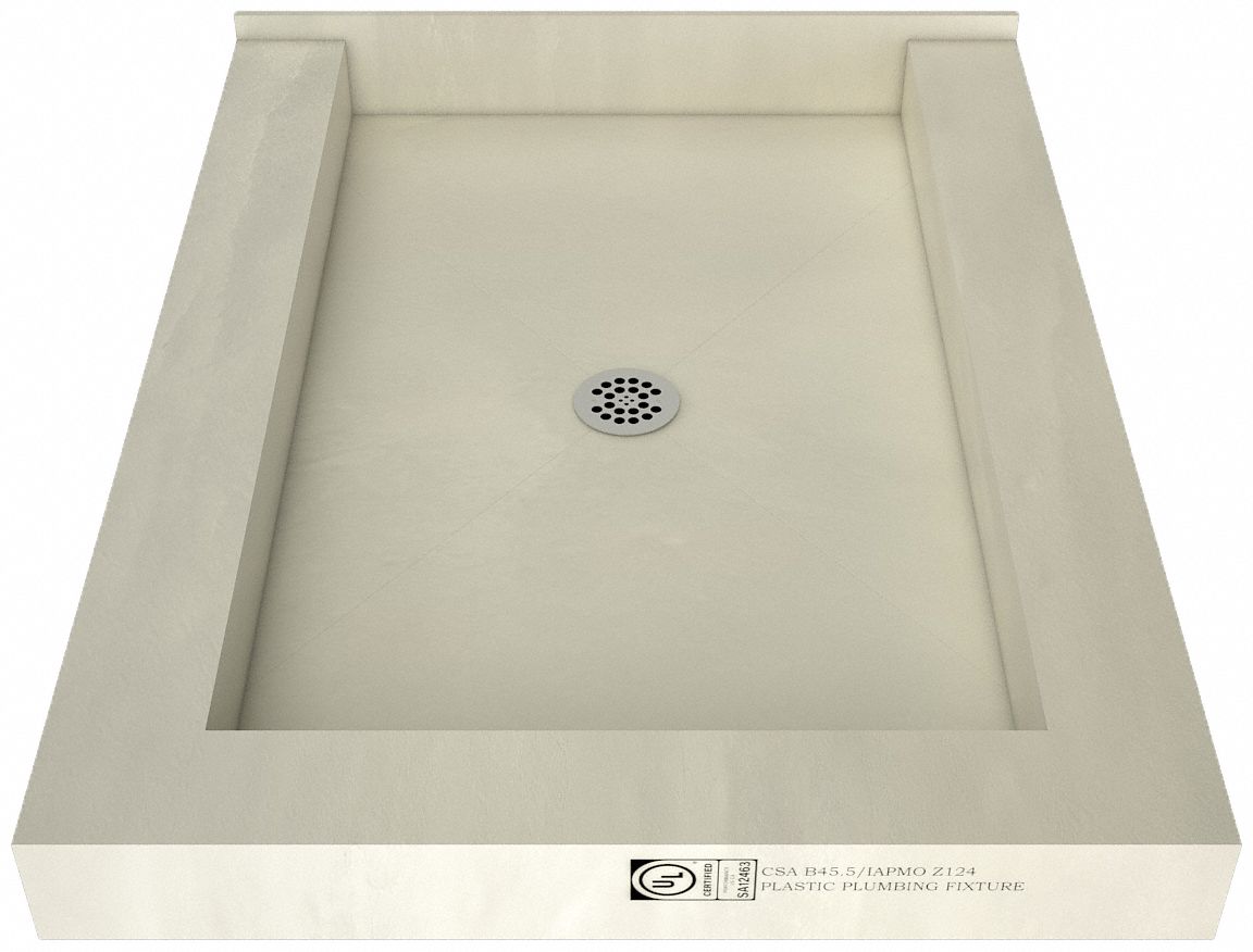 Tile Redi, Redi Base, Shower Pan - 29TC83|4837CDT-PVC - Grainger