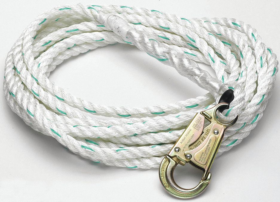 Poly-Dac Vertical Lifeline 30ft 5/8in - Grainger
