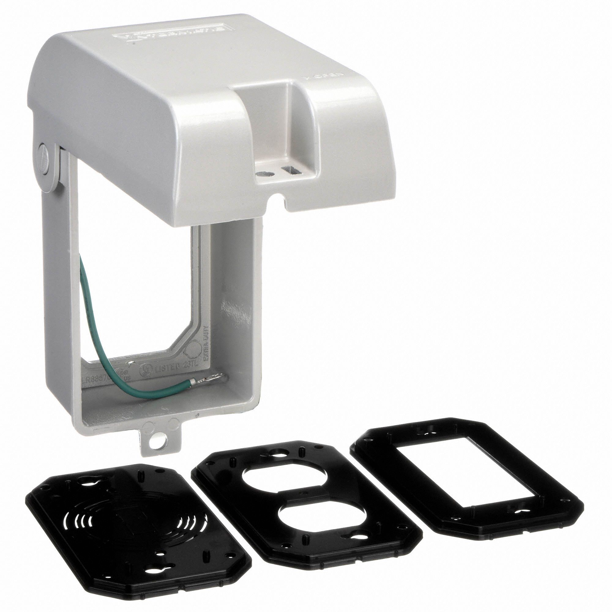 INTERMATIC While In Use Weatherproof Cover: Die-Cast Aluminum, 3 1/8 in ...