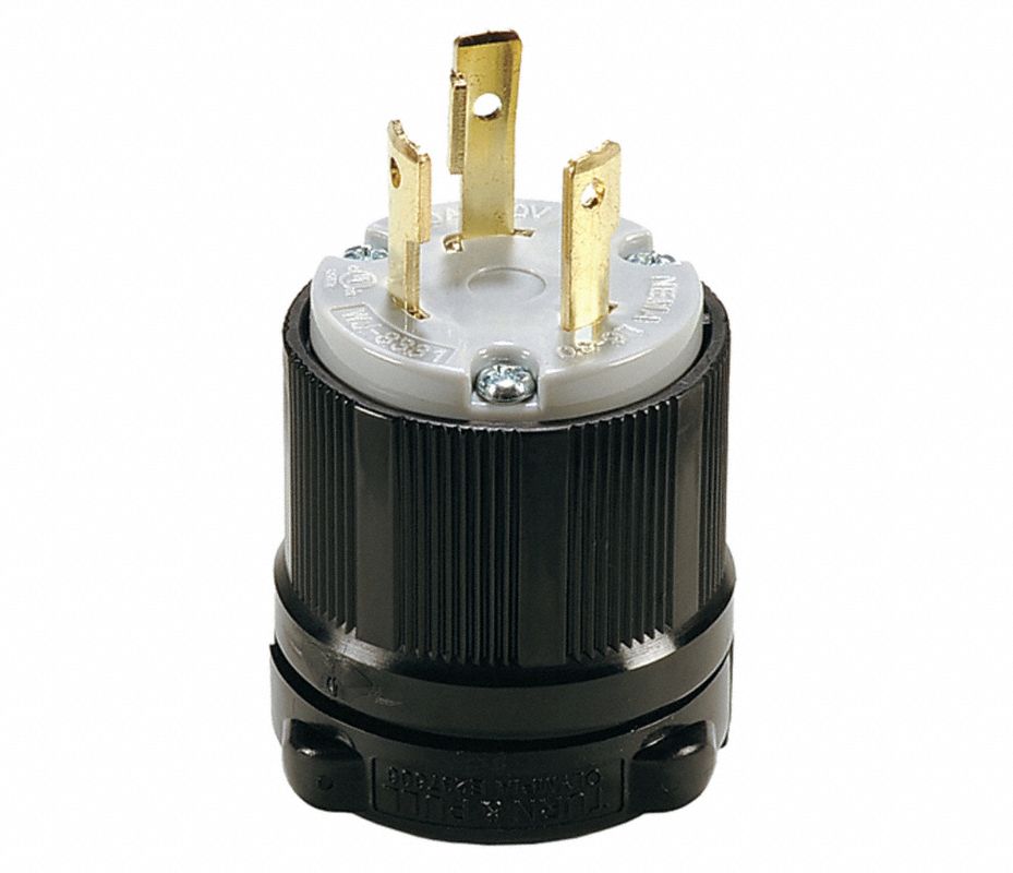 POWER FIRST Clavija de Bloqueo 250VCA 2 polos Fase 1 - Clavijas de ...