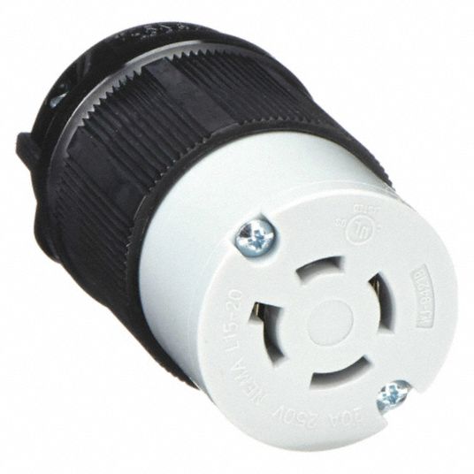 L15-20R, 20 A, Locking Connector - 29TK41|29TK41 - Grainger