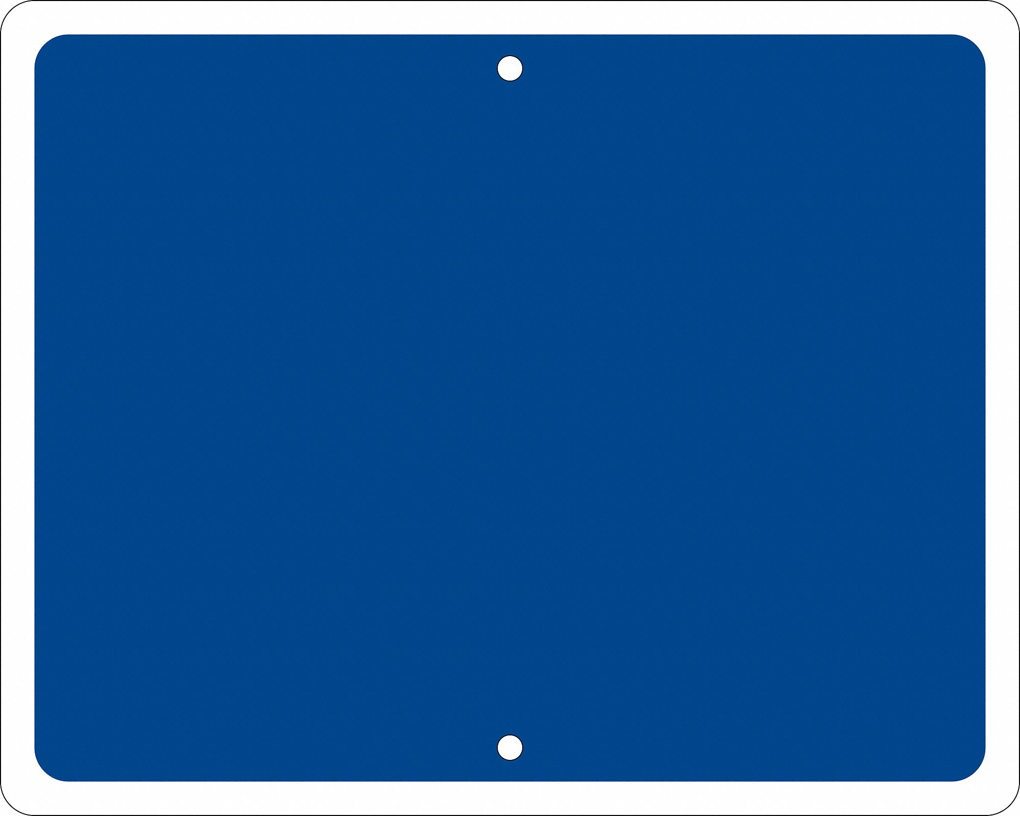 Blue, 12 in x 15 in Nominal Sign Size, Railroad Sign - 29TN19|134193 ...