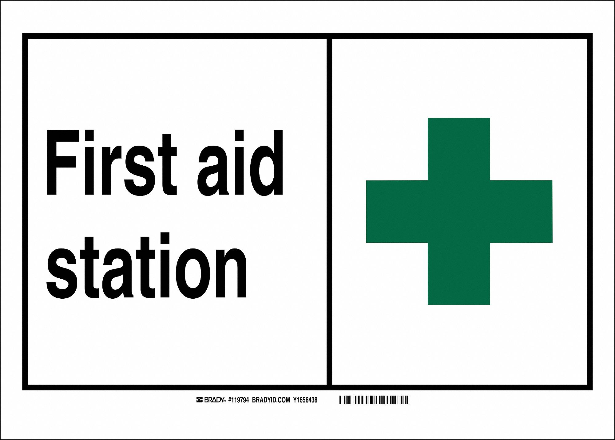 Polyester, Office and Facility Sign, 7" Width, 5" Height, White ...