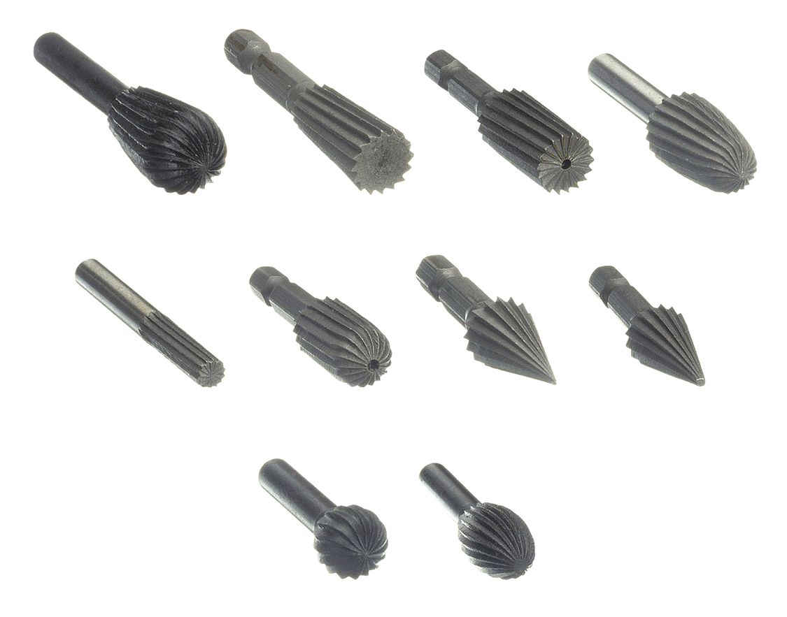 Bronze/Iron/Mild Steel/Plastic/Soft Metal/Wood, Rotary File Set, Rotary ...