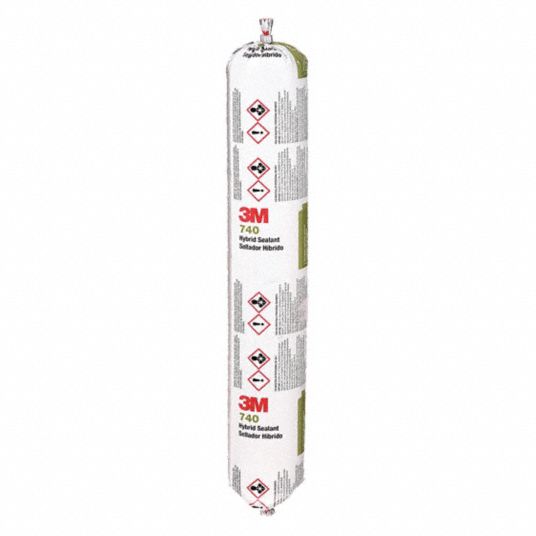 3M, 740 UV, Black, Polymer Adhesive Sealant - 29UJ29|740 UV - Grainger
