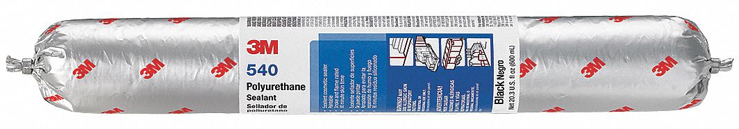 3M, 540, Black, Polyurethane Sealant - 29UJ50|540 - Grainger