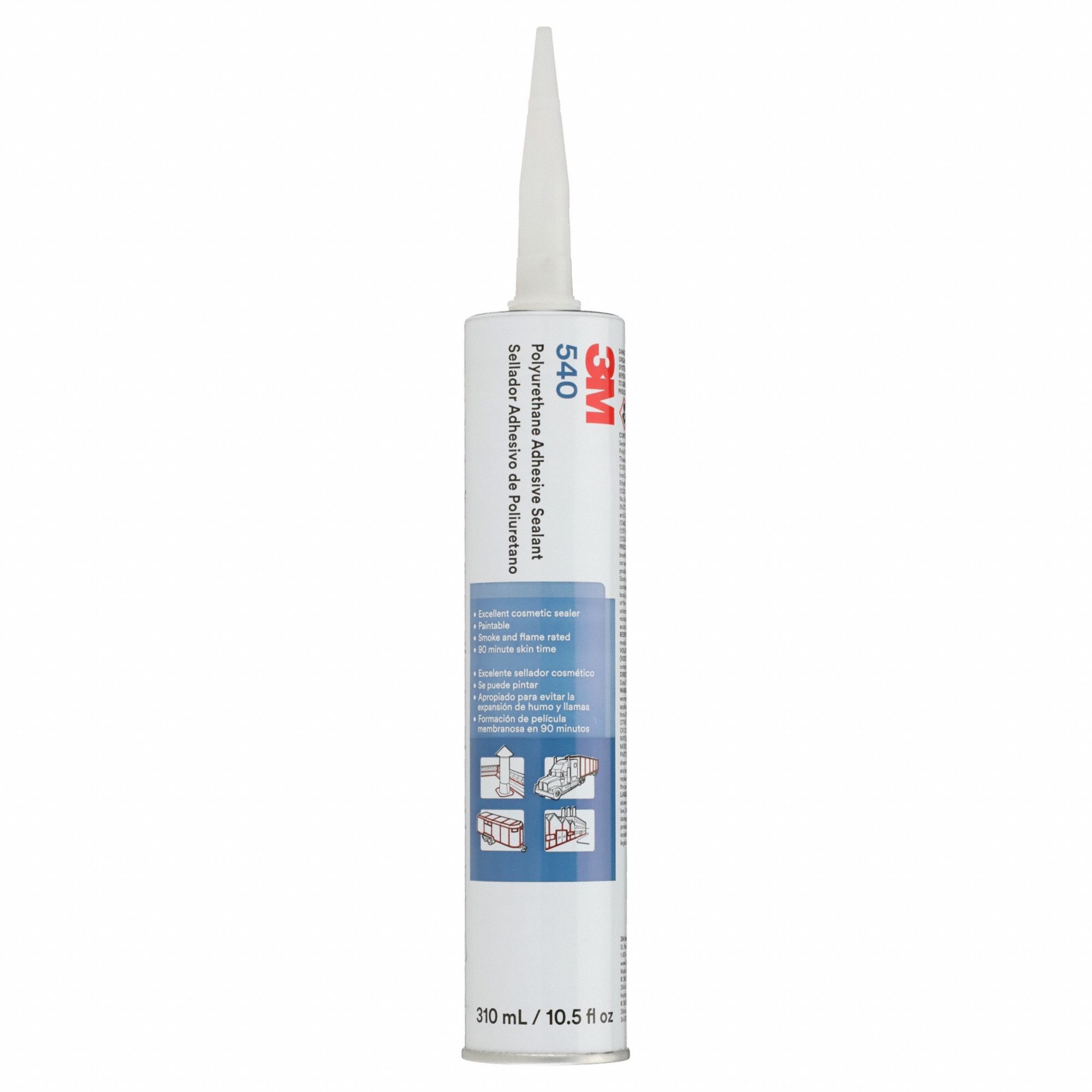 3M, 540, White, Polyurethane Sealant - 29UJ52|540 - Grainger