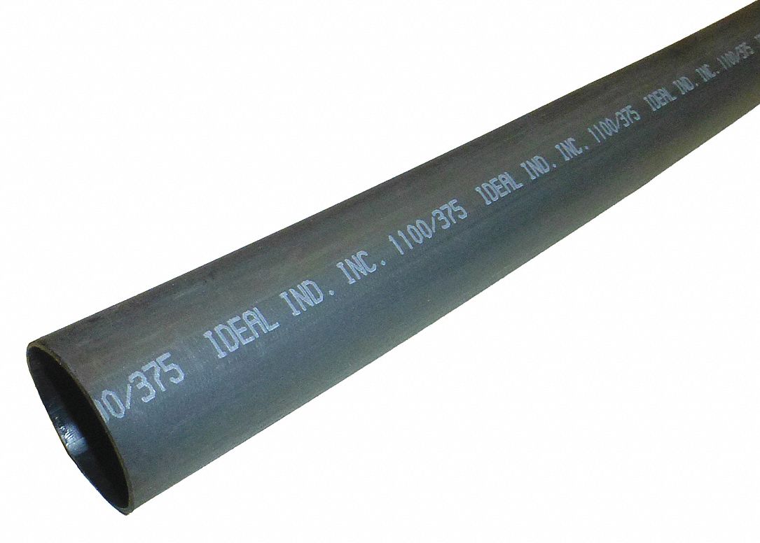 IDEAL Heat Shrink Tubing: 1.1 in I.D. Before Shrinking, 0.35 in I.D ...