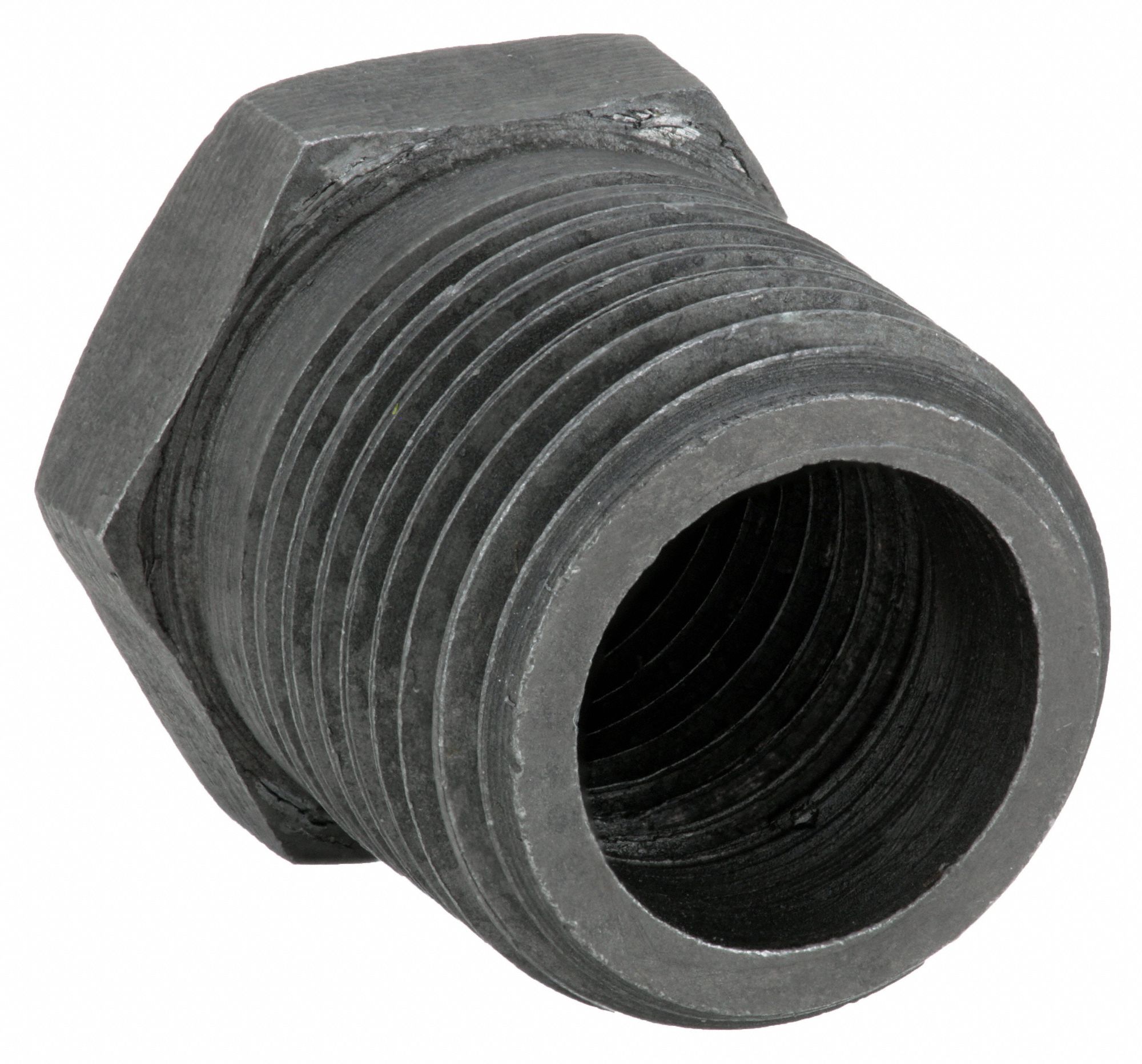 ANVIL Hex Bushing: Forged Steel, 1 1/4 in x 3/4 in Pipe Size, Male NPT ...