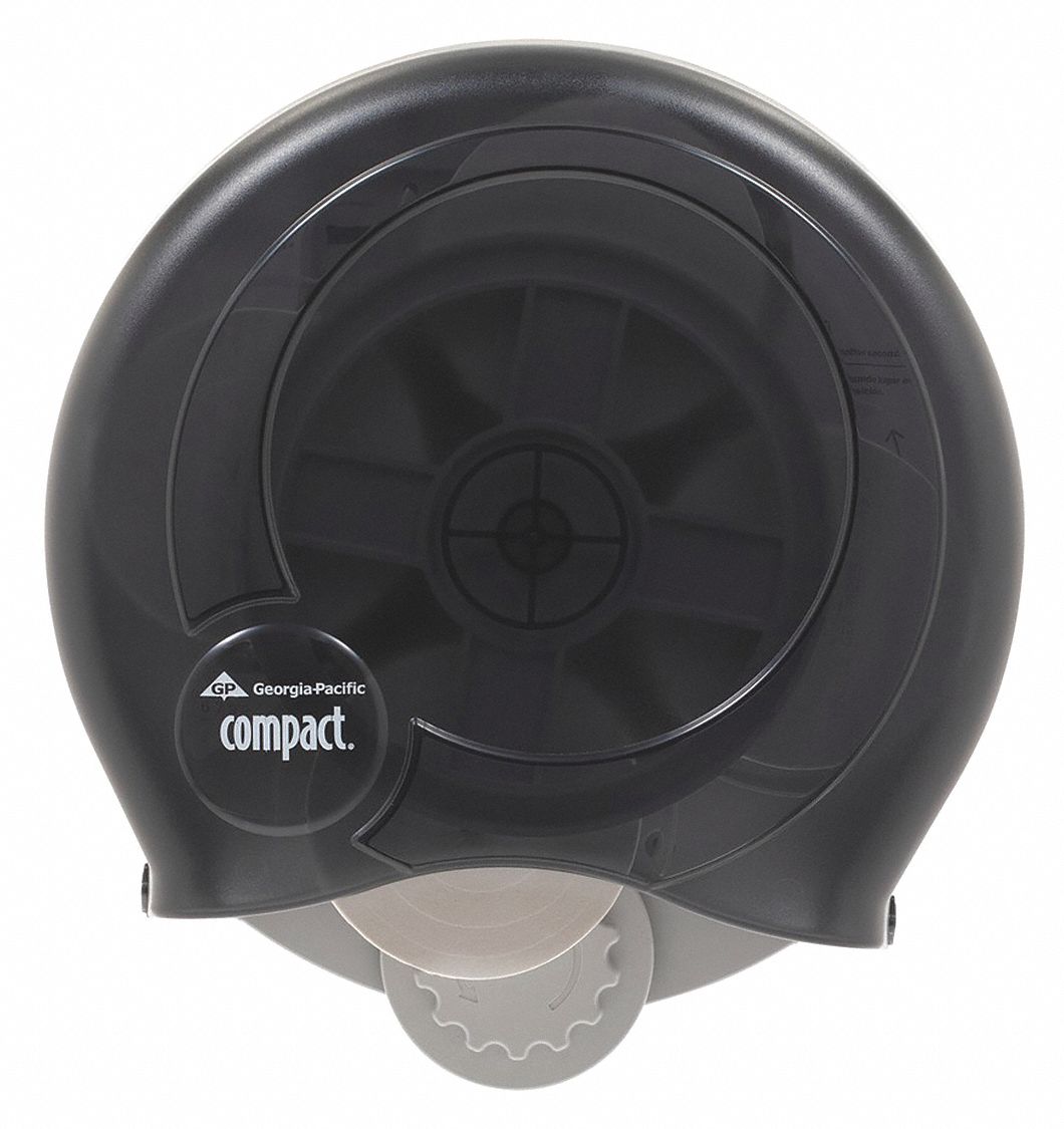 This Compact Coreless High Capacity Bathroom Tissue Dispenser Holds ...