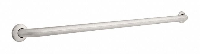 FRANKLIN BRASS, Straight, 48 in Lg, Grab Bar - 29WJ23|5648 - Grainger