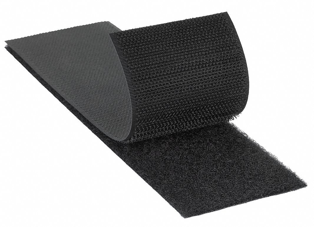 3M, Roll, Black, Hook-and-Loop Fastener - 29WR44|SJ3401 - Grainger