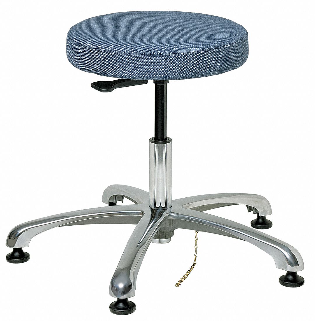 ESD Fabric ESD Backless Pneumatic Stool with 300 lb Weight Capacity ...
