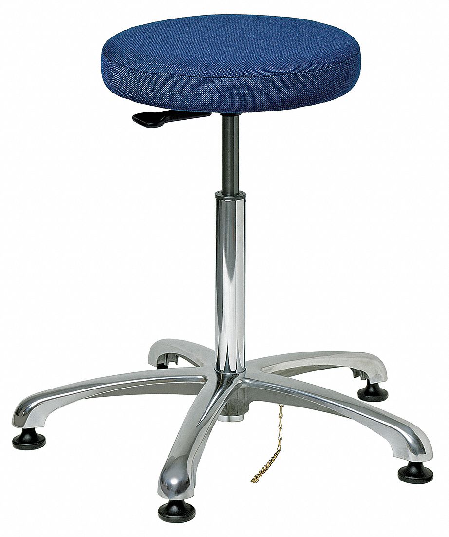 ESD Fabric ESD Backless Pneumatic Stool with 300 lb Weight Capacity ...
