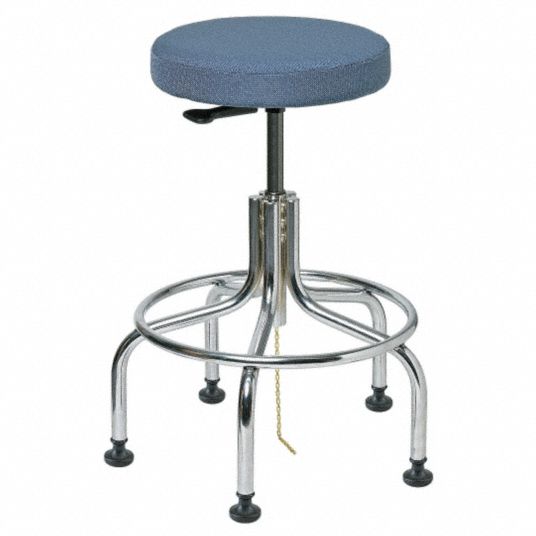 ESD Fabric ESD Backless Pneumatic Stool with 300 lb Weight Capacity ...