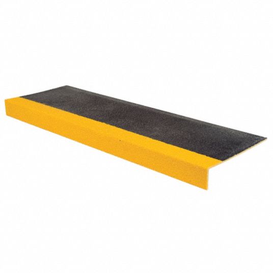 Full Coverage Grit, Fiberglass Reinforced Plastic, Stair Tread Cover ...
