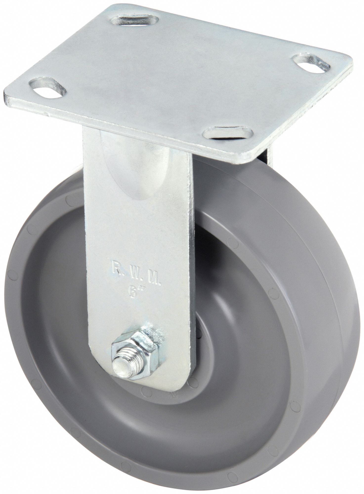 RWM, Rigid, Elastomer, Plate Caster - 29XV22|47-GTB-0620-R - Grainger