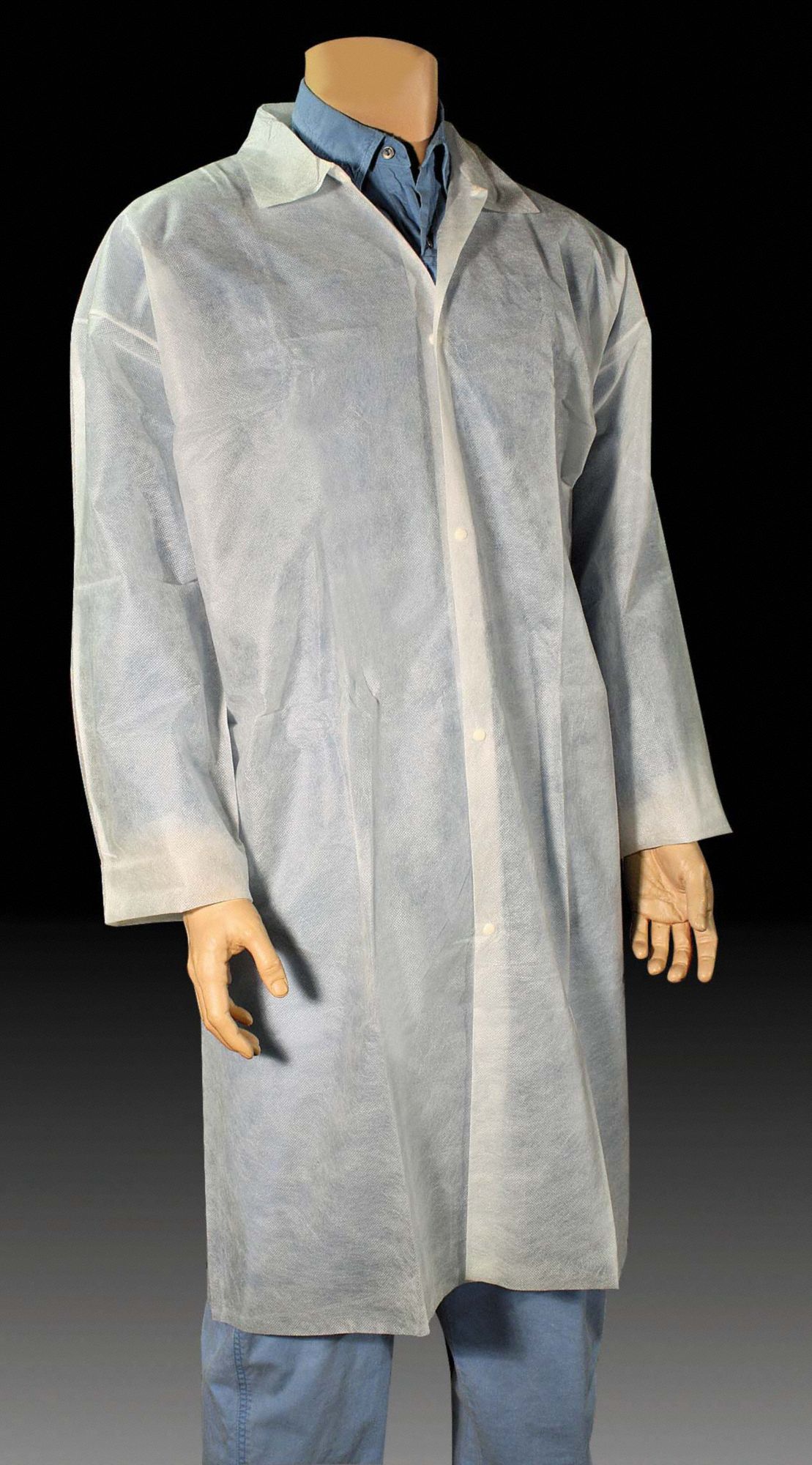CELLUCAP, Polypropylene, Mandarin Collar, Lab Coat - 29YH16|3302XXXX ...