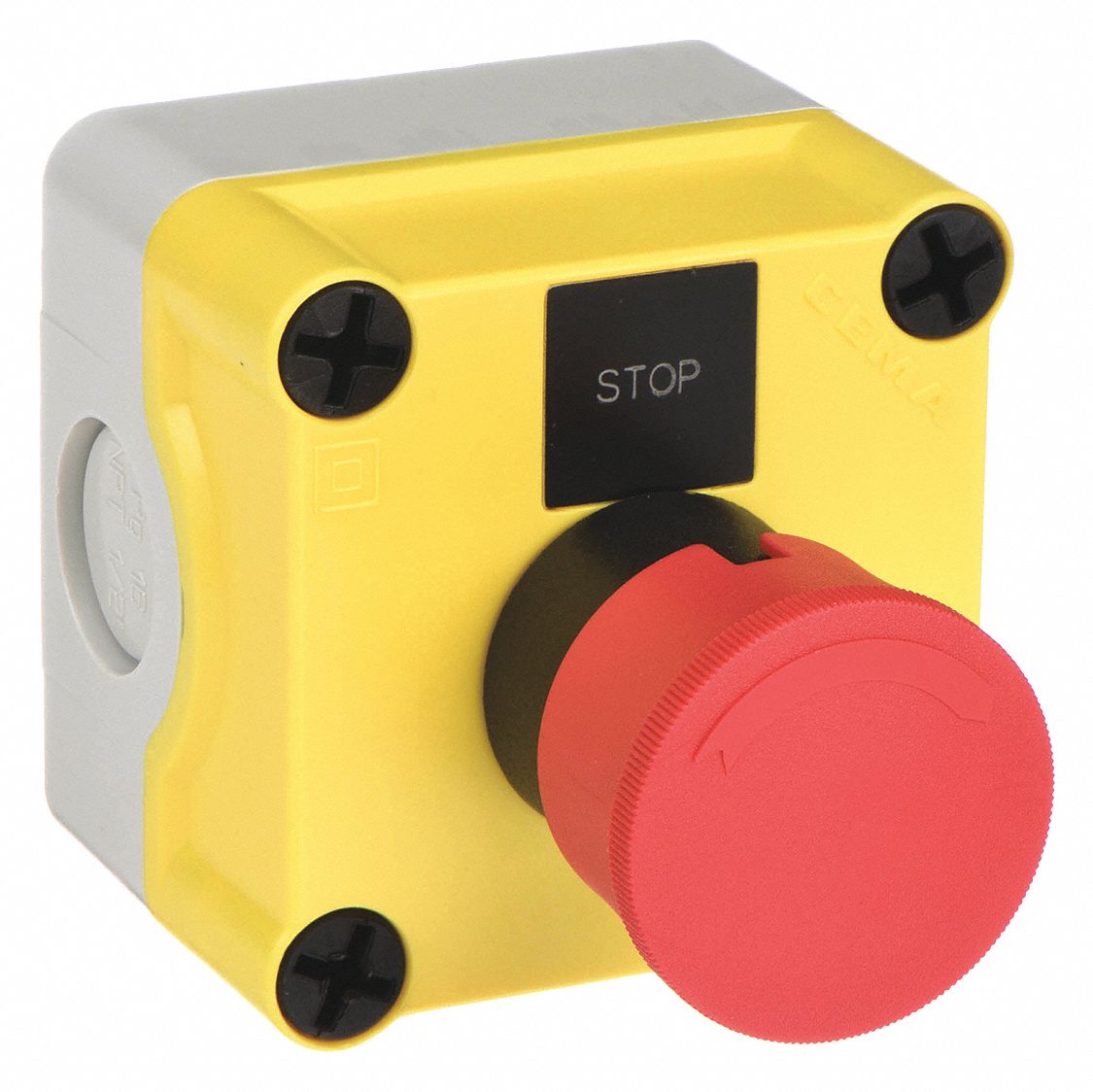 HOFFMAN, Mushroom Head Push Button, 0 Pilot Lights, Control Station - 29YK51|VS-ESNM - Grainger