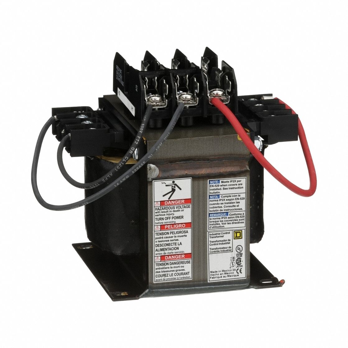 SCHNEIDER ELECTRIC, 600V AC, 120V AC, Control Transformer - 847X95 ...