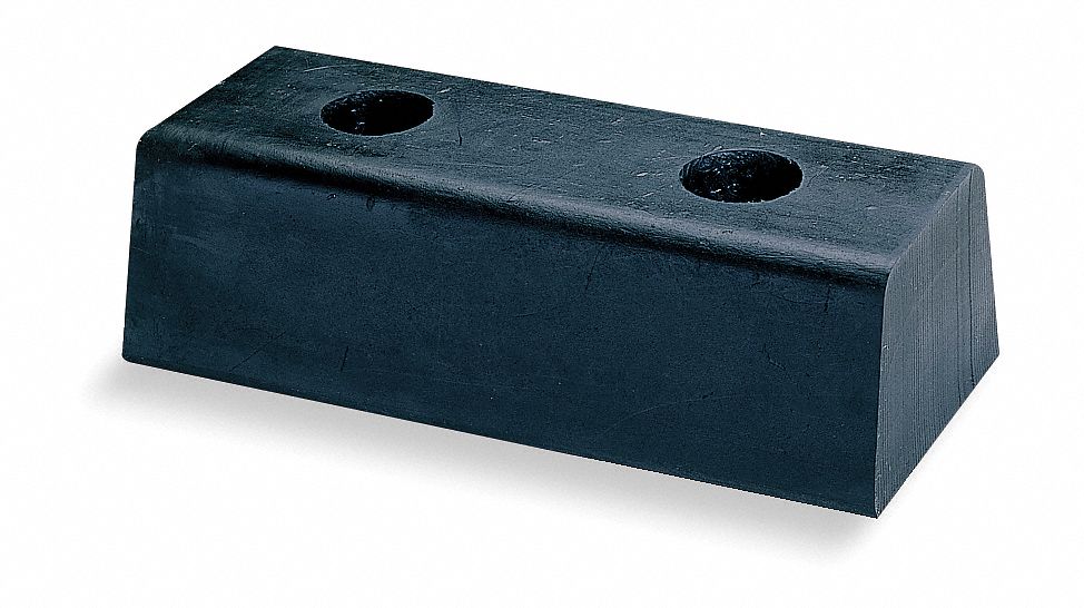 Rectangular, 10 in x 4 1/2 in x 2 in, Dock Bumper - 2A094|DBE-10-4 ...