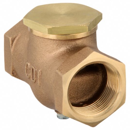 CONTROL DEVICES, Air, Brass, Check Valve - 2A166|CB12 - Grainger