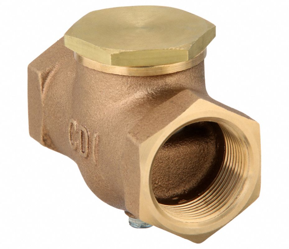 CONTROL DEVICES Válvula de Retención, Latón Fundido, Aire - Válvulas de ...