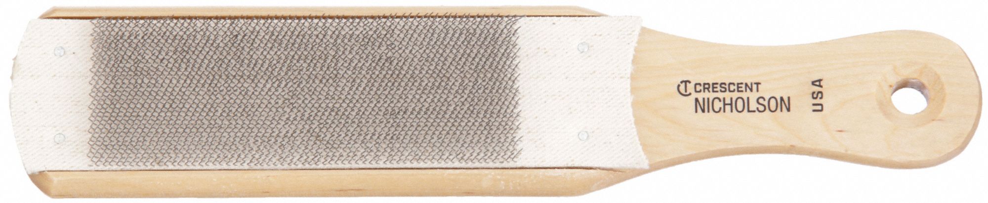 NICHOLSON File And Rasp Cleaner: 10 in Overall Lg, Steel Wire Bristles ...