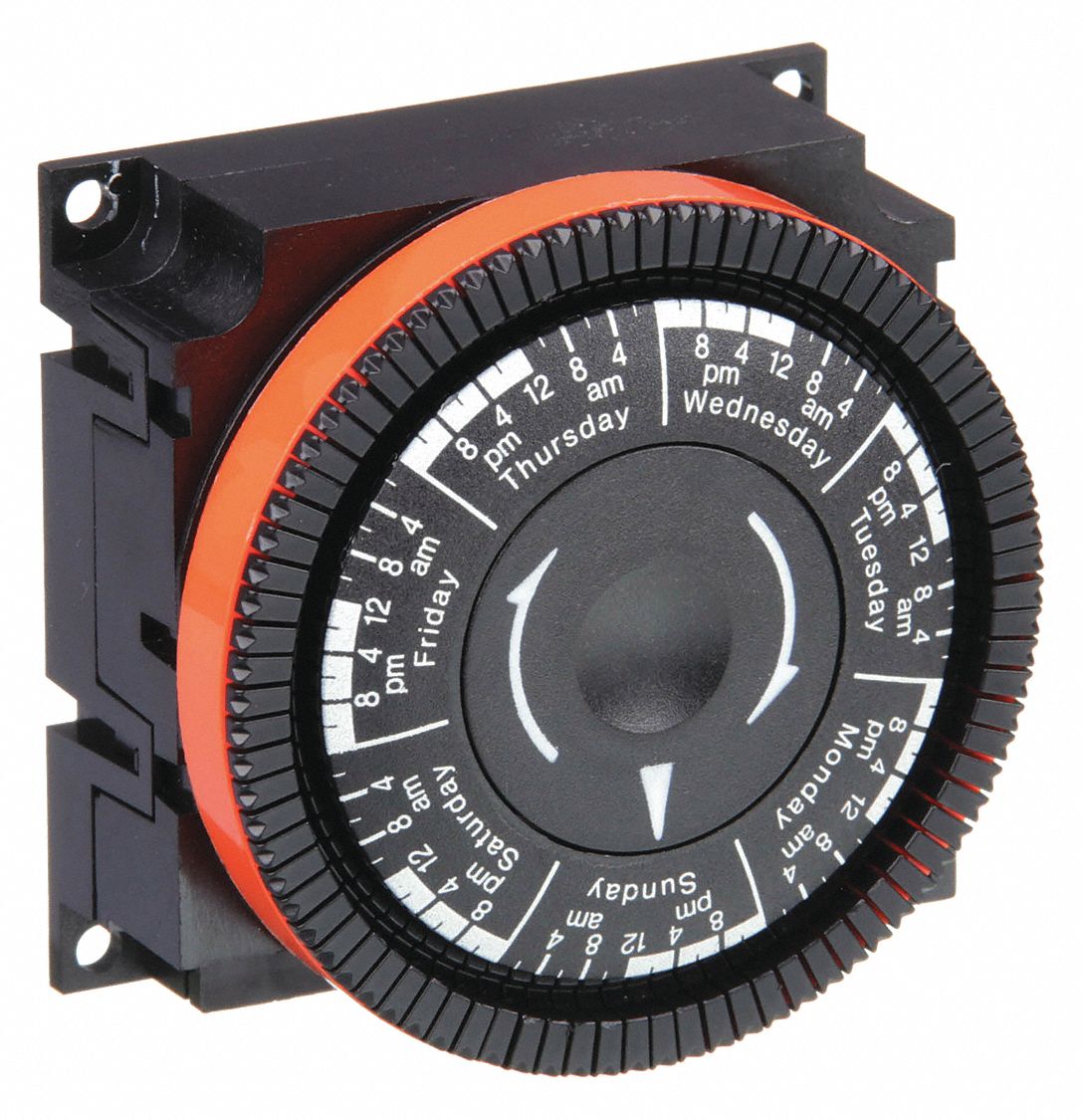 BORG, 7 day, 120V AC, Electromechanical Timer - 2A520|TA-4153 - Grainger