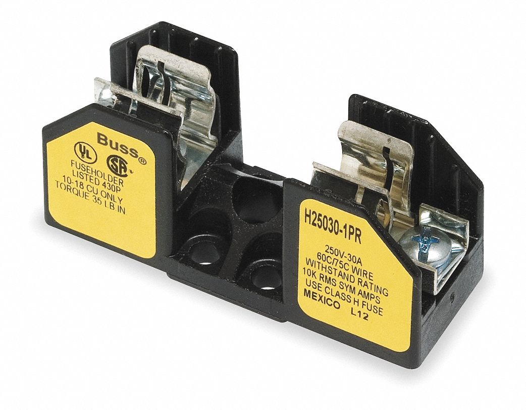 Fuse Block, Fuse UL Class H - Grainger