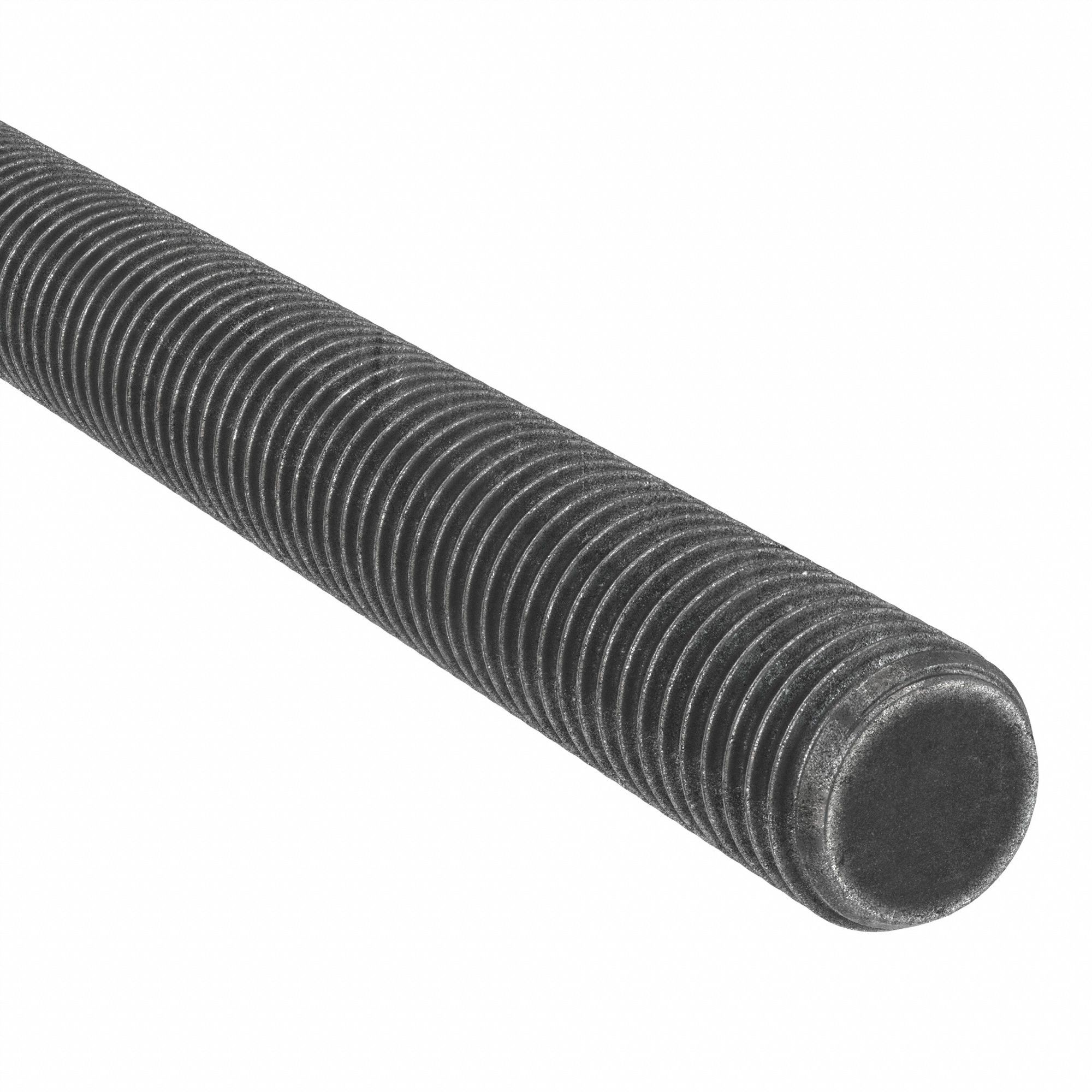 3/4"-10 Thread Size, Steel, Fully Threaded Stud - 2AA43|STUDB70750800 ...