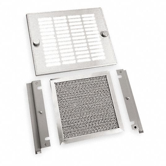 WIEGMANN Compact Axial Fan Grille, Radiator Connection 7 3/16 in ...