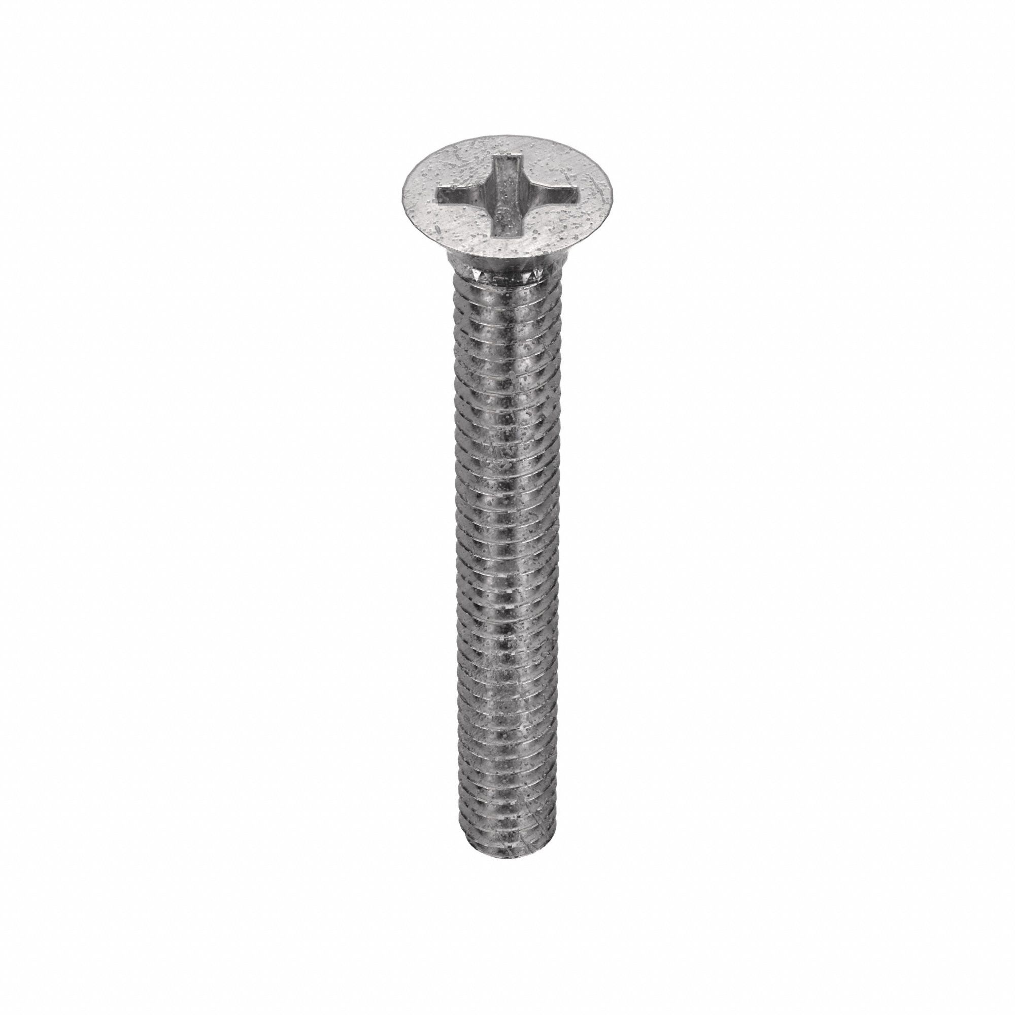 APPROVED VENDOR MACHINE SCREW, M5 THREAD, 60MM L, 18-8 SS, PLAIN FINISH ...