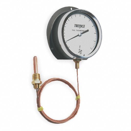 Analog Panel Mount Thermometer - Grainger