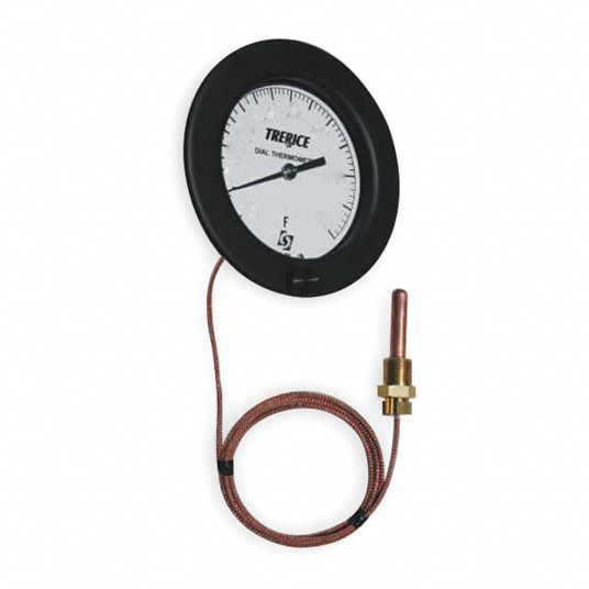 Analog Panel Mount Thermometer - Grainger