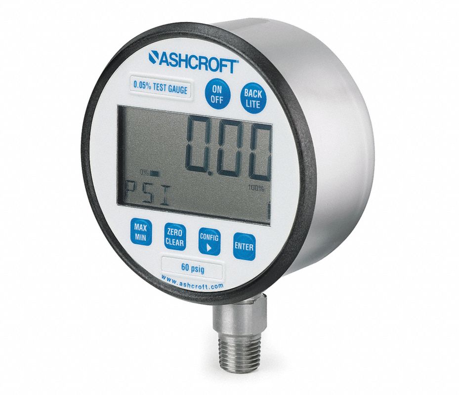 ASHCROFT Manómetro Digital 2089 - Manómetros Digitales de Prueba ...