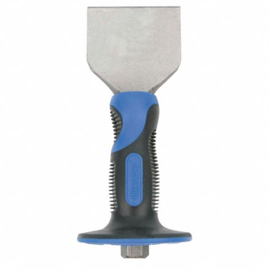 WESTWARD Brick Chisel: 3 in Blade Wd, 7 1/2 in Overall Lg, Includes ...