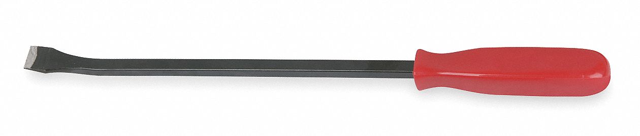 WESTWARD Screwdriver Handle Pry Bar: Wedge End, 18 in Overall Lg, 25/32 ...