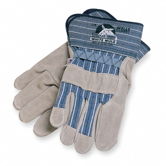 Leather Gloves, 1 PR - Grainger
