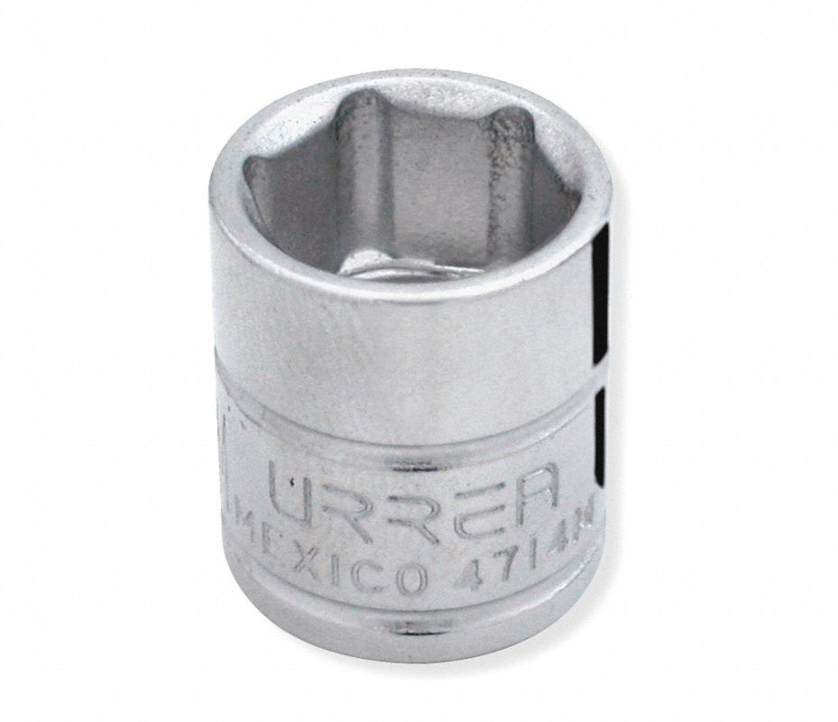 URREA Dado marca URREA , Tam Impulsor 1/4" , Cuadrada , Tam. Dado 10mm ...