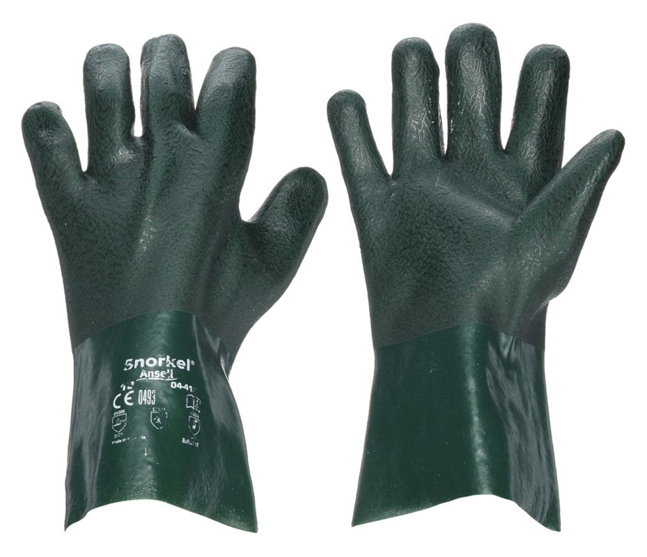 ANSELL Guantes Resistentes a Químicos Verde Talla G - Guantes ...