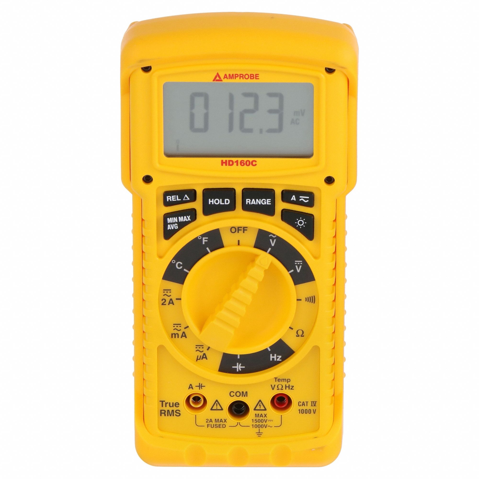 AMPROBE, CAT IV 1000V, TRMS, Digital Multimeter - 2ATA7|HD160C - Grainger