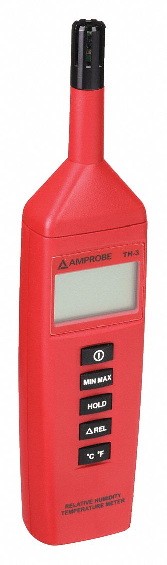AMPROBE, Onboard, Ambient Temp/Relative Humidity, Temperature Humidity ...