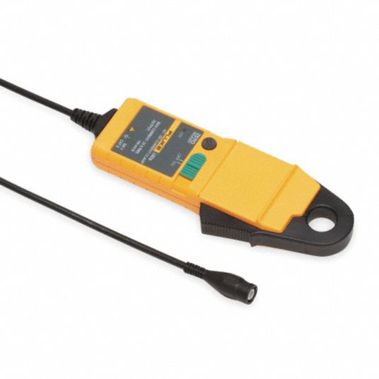 FLUKE, CAT III 300V, 20 A Max. AC Current, Clamp On Current Probe ...