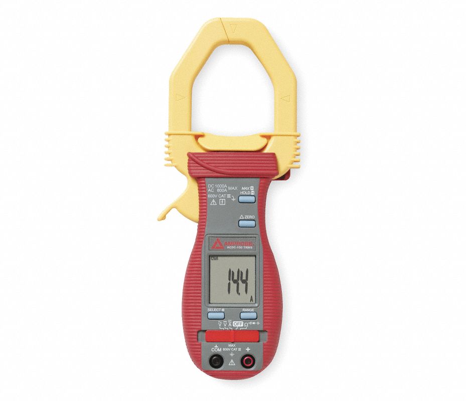 AMPROBE Multímetro de Gancho 800A 600V Tenaza 2" - 5BAM1 | ACDC-100 ...