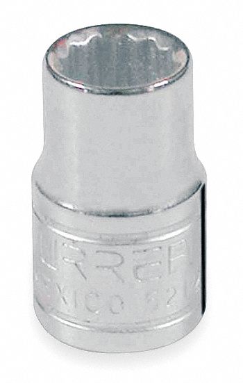 URREA Dado marca URREA , Tam Impulsor 3/8" , Cuadrada , Tam. Dado 3/8 ...