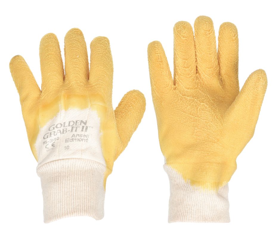 ANSELL Guantes Revestidos, Amarillo - 2AX51 | 16-340 - Grainger México